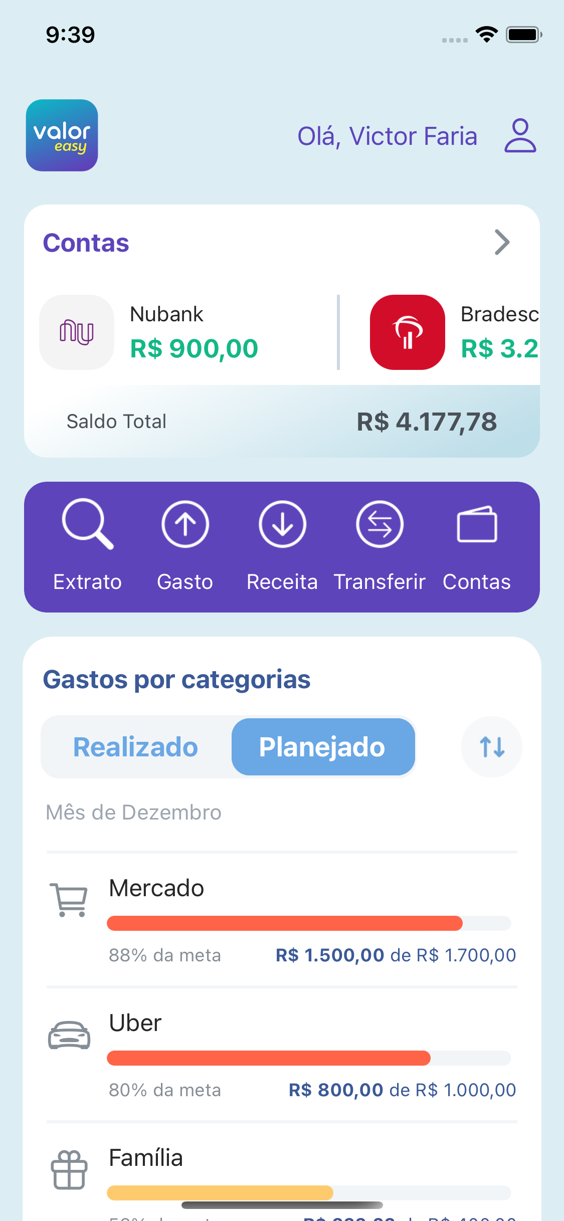 Valor Easy | Pra quem tem pressa em organizar as contas de casa!